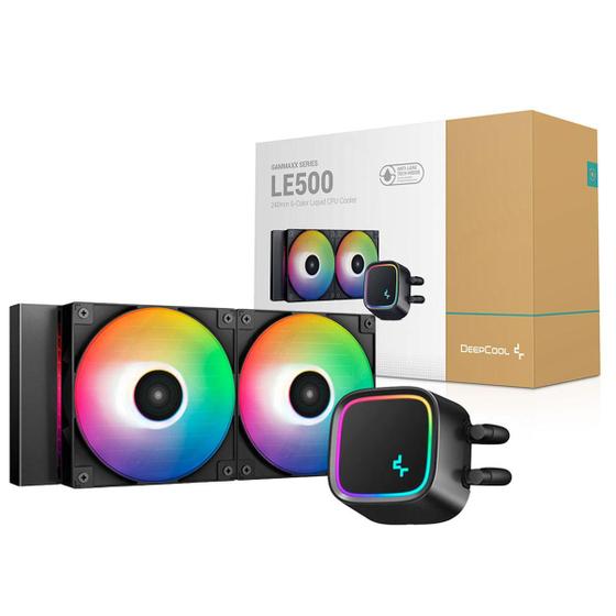 Water Cooler Deepcool Le500, 240Mm, Intel/Amd, Rgb - Water Cooler ...