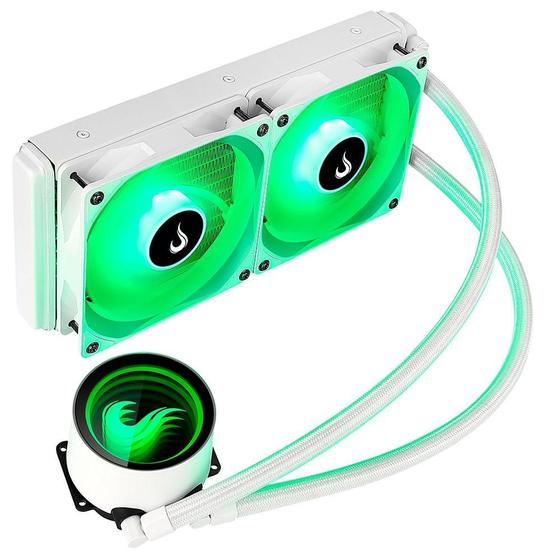 Water Cooler Rise Mode Aura Frost Pro, ARGB, 240mm, AMD/Intel, Branco ...