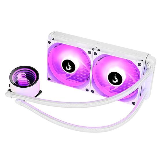 Water Cooler Rise Mode Z 240 Frost, RGB, 240mm, AMD/Intel, Branco - RM ...