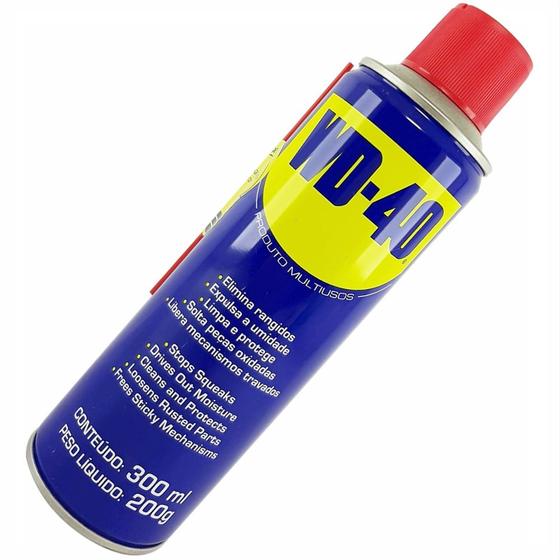 WD40 Spray 300ml Multiuso Desengripante Lubrificante - Wd-40 - Desengripante - Magazine Luiza