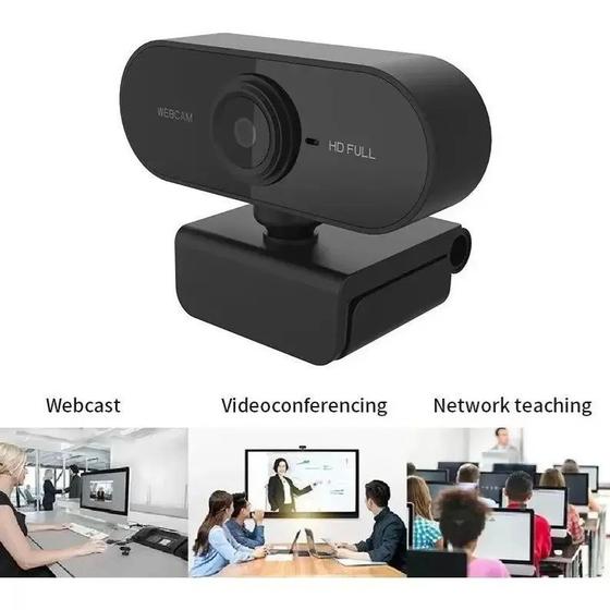 Webcam Full Hd 1080p câmera para notebook, computador, youtube, 1080p ...
