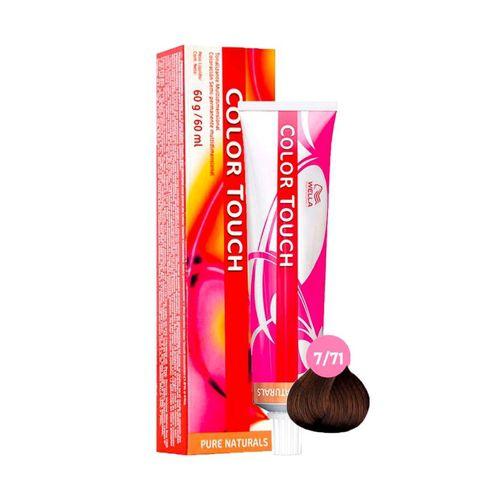Wella Color Touch 7/71 Louro Médio Marrom Acinzentado 60ml ...