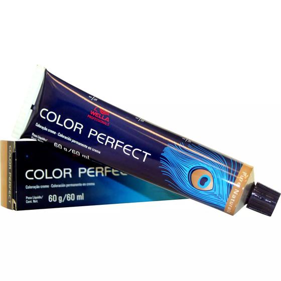 Wella Profissional Color Perfect Tintura 60gr - Tinta de Cabelo ...