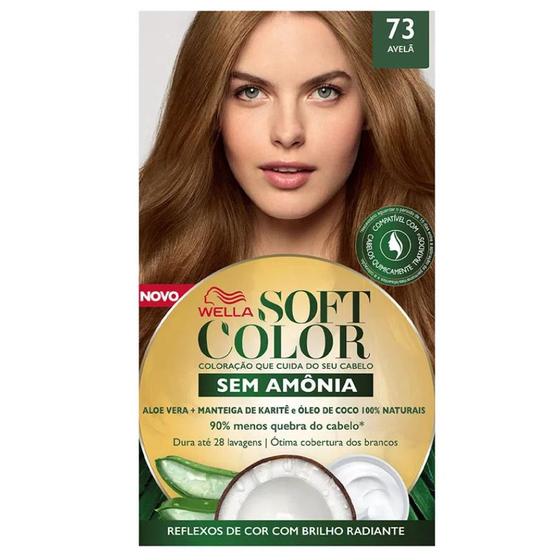Wella Soft Color Coloração Sem Amônia- Selecione a Cor - Tinta de ...