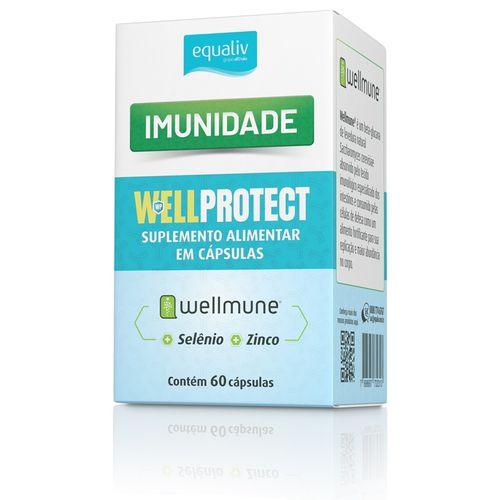 Wellmune Equaliv Wellprotect Imunidade, Selênio Zinco 60caps ...
