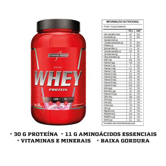 Whey 100 Pure 907g Integralmedica Whey Protein Magazine Luiza