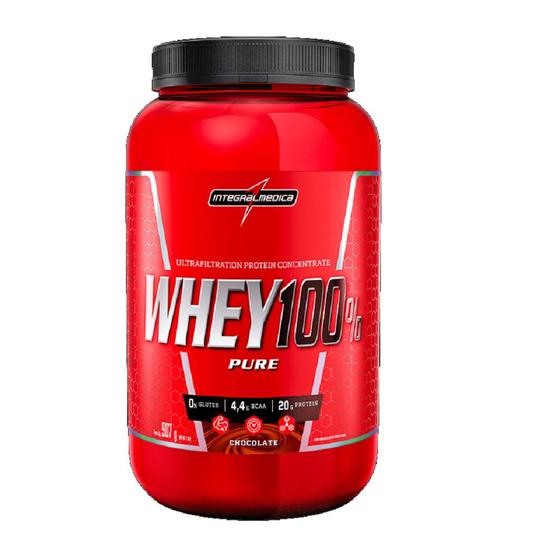 Whey 100% Pure 907g pote - Integralmedica - Integralmédica - Whey Protein - Magazine Luiza