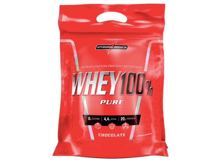 Whey 100% Pure Refil 907G Cookies - Integralmédica - Integralmedica - Whey Protein - Magazine Luiza