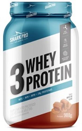 Whey 3 W Protein Pote de 900 g Sabor Doce de Leite-Shark Pro - Whey ...