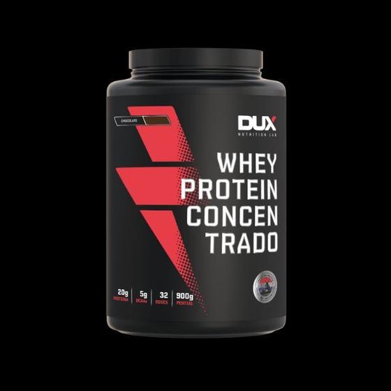 Whey Concentrado 100% puro - Pote 900g Dux Nutrition - Whey Protein ...