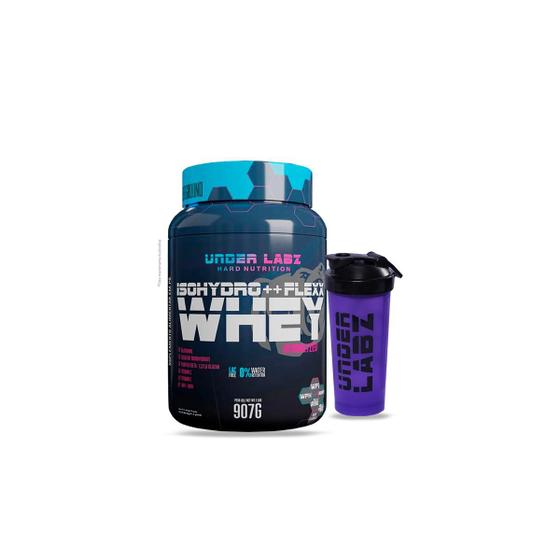 Whey Flexx Isohydro Hidrolizado 900gr + Coqueteleira - Under labz ...
