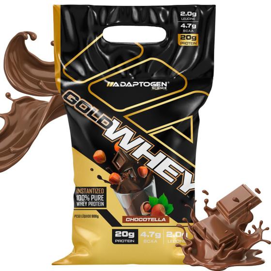 Whey gold adaptogen proteína concentrada 900g - Whey Protein - Magazine ...