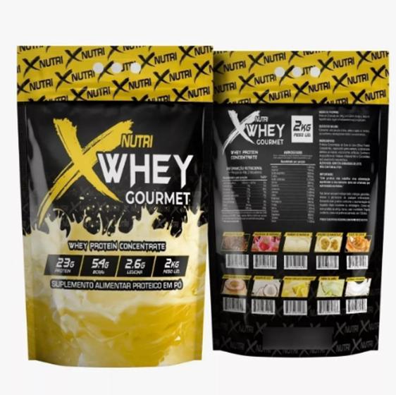 Whey Gourmet X-nutri Protein Refil 2kg - Xnutri - Massa Muscular ...