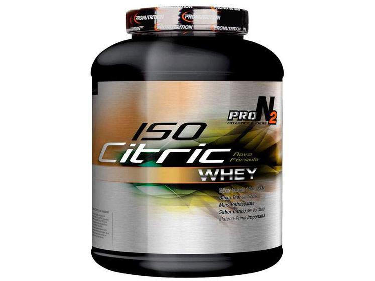 Whey Isolado Iso Citric Whey 2,268Kg Limão - ProN2 - Whey Protein ...