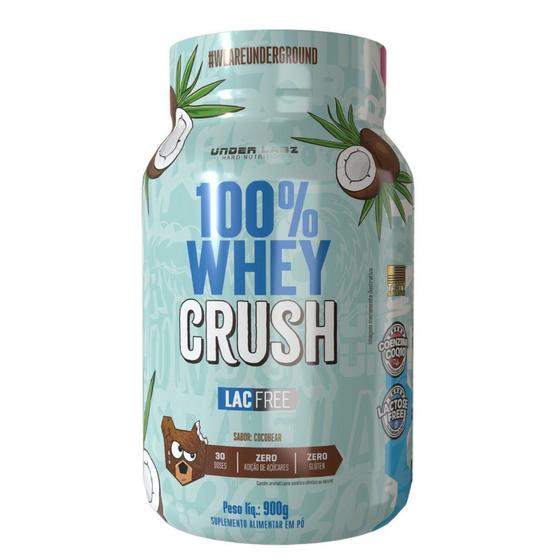 Whey Protein 100% Crush LacFree Zero Lactose 900g Under - Under Labz ...