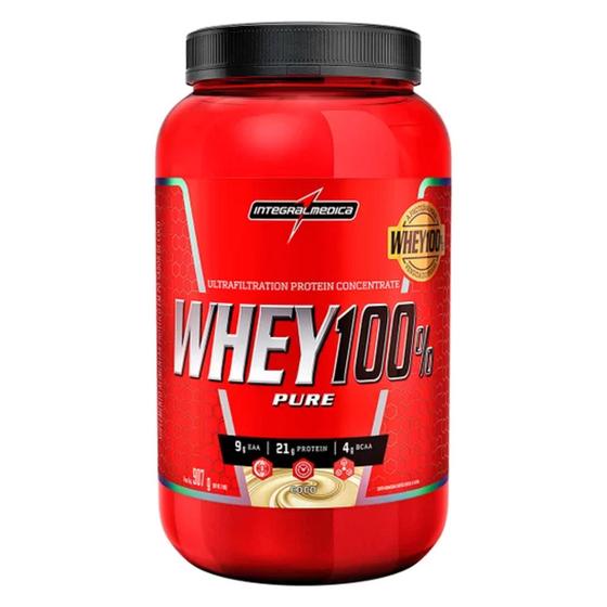 Whey Protein 100% Integral Médica - 907g - IntegralMédica - Whey ...