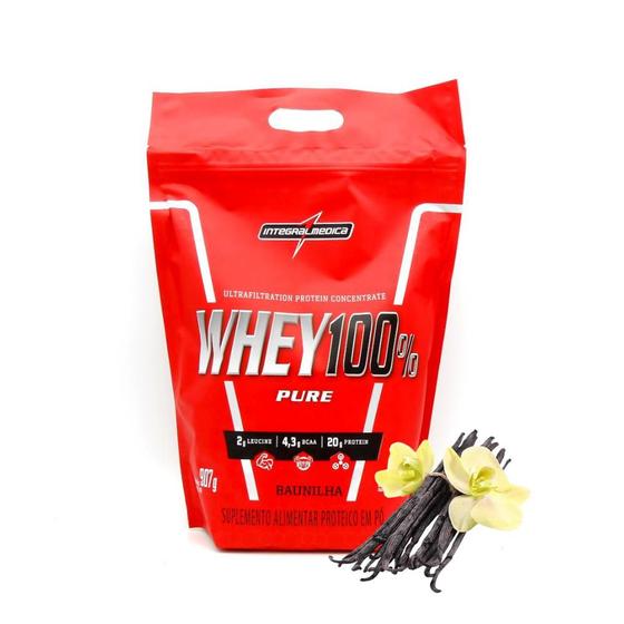 Whey Protein 100% Pure 907 Gr Integral Medica Refil - integralmedica ...