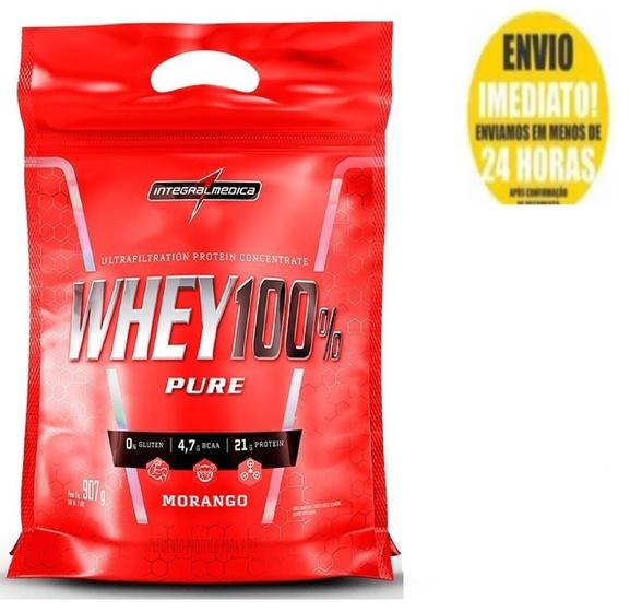 Whey Protein 100% Pure 907g Concentrado - Integral Medica ...