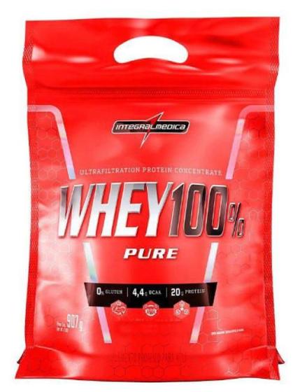Whey Protein 100% Pure Integral Médica 907gr Refil Original ...