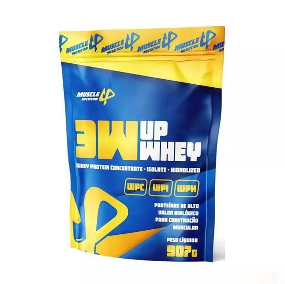 Whey Protein 3W UP Muscle Nutrition Isolado Hidrolisado 2Kg Refil - Whey Protein - Magazine Luiza