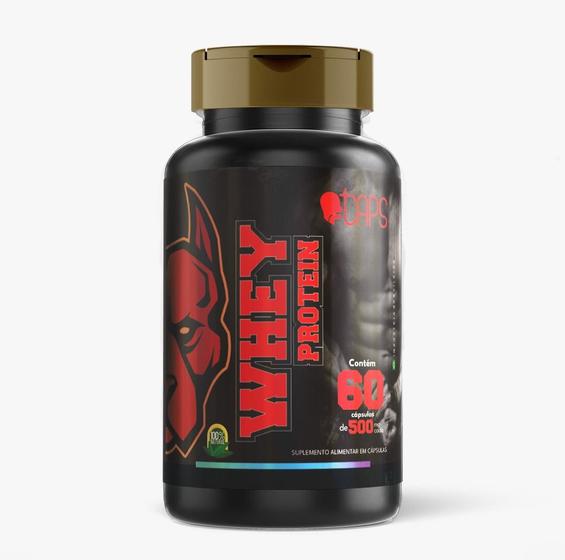 Whey protein 500mg (60 cápsulas) +caps - BCAA - Magazine Luiza