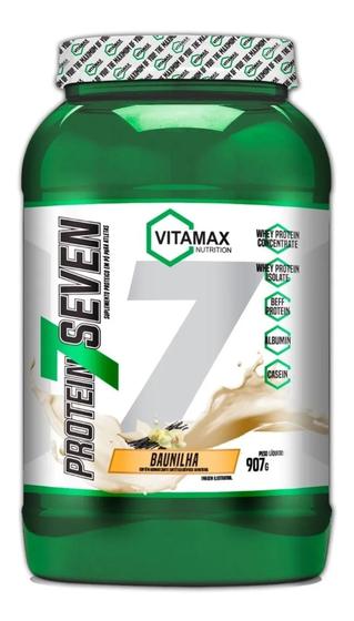 Whey Protein 7 Seven 907g Baunilha Vitamax - Whey Protein - Magazine Luiza