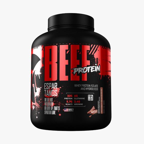 Whey Protein Beef Protein Isolate Hidrolized 1800g - Espartanos - Massa ...