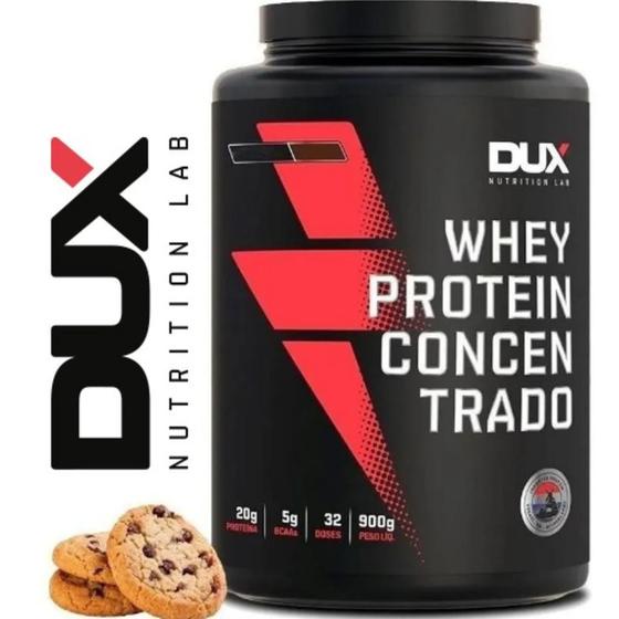 Whey Protein Concentrado 900g Dux Nutrition Sabores Whey Protein