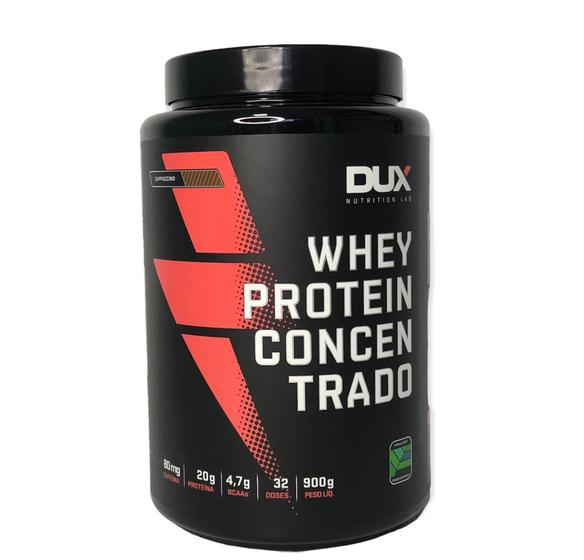 WHEY PROTEIN CONCENTRADO CAPPUCCINO 900g - DUX NUTRITION - Whey Protein ...