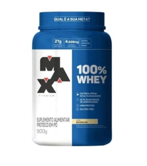 Whey Protein concentrado - Max Titanium - Whey Protein - Magazine Luiza