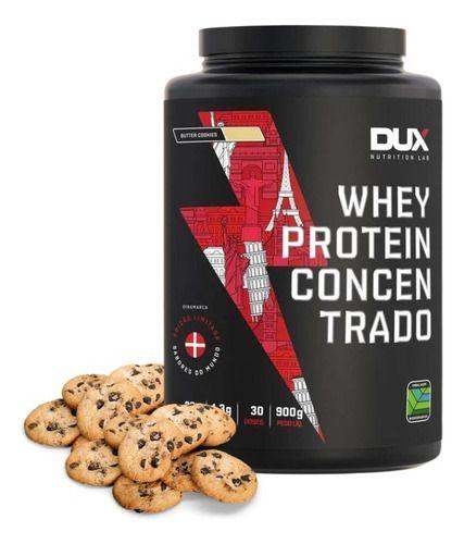 Whey Protein Concentrado Sabor Butter Cookies Em Pote De 900g Academia ...