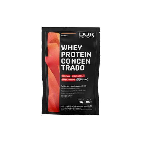 Whey protein concentrado - sachê - Dux Human Health - Whey Protein ...