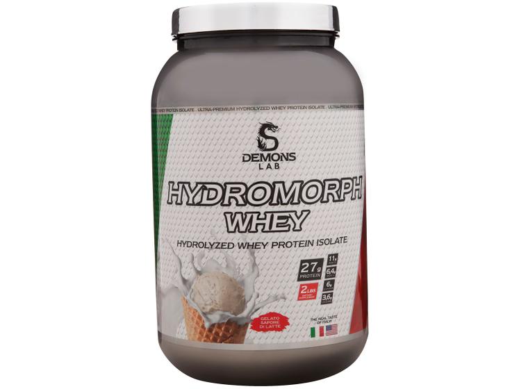 Whey Protein Demons Lab Hydromorph 900g - Gelato de Latte - Whey Protein - Magazine Luiza