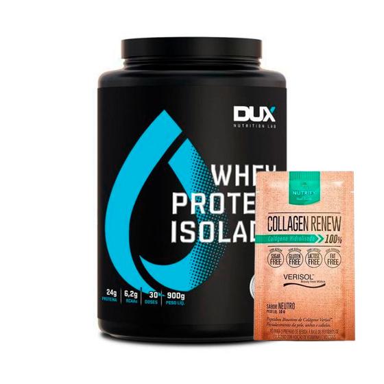 Whey Protein Dux Isolado + Sachê Nutrify - Dux Nutrition - Kit de ...