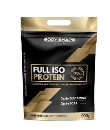 Whey Protein Full Iso 900g - Refil - Body Shape - Massa Muscular ...