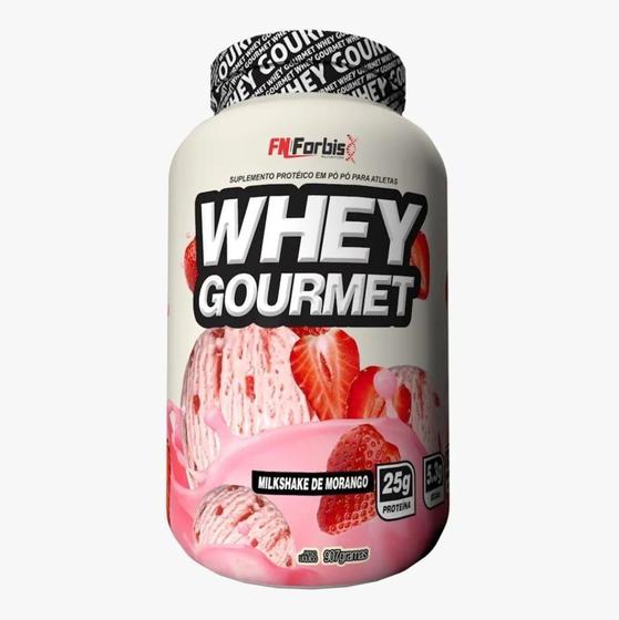 Whey Protein Gourmet 907g - Fn Forbis MORANGO - Forbes Nutrition ...