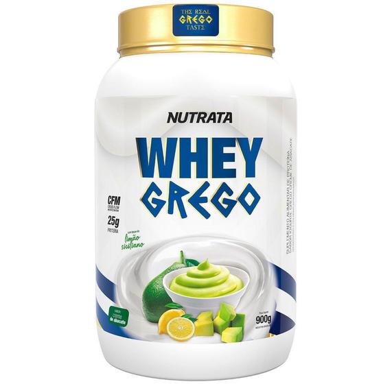 Whey Protein Grego 900G Nutrata WPC + WPI + WPH Sabores - Kit de ...