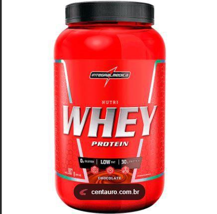Whey protein integralmedica 907g chocolate - Integral Médica - Massa ...