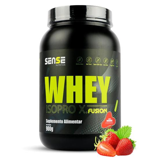 Whey Protein Iso Pro X Fusion 900g Sense Nutrition Concentrado Isolado ...