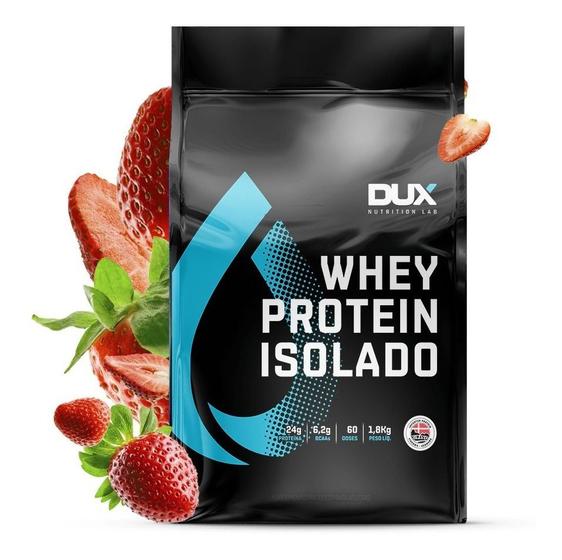 Whey Protein Isolado (1,8kg) Morango Dux Nutrition - Dux Nutrition Lab ...