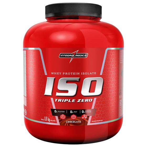 Whey Protein Isolado Iso Triplo Zero 1.8kg Integralmédica - Chocolate ... Whey Protein Isolado Iso Triplo Zero 1.8kg Integralmédica - Chocolate ...