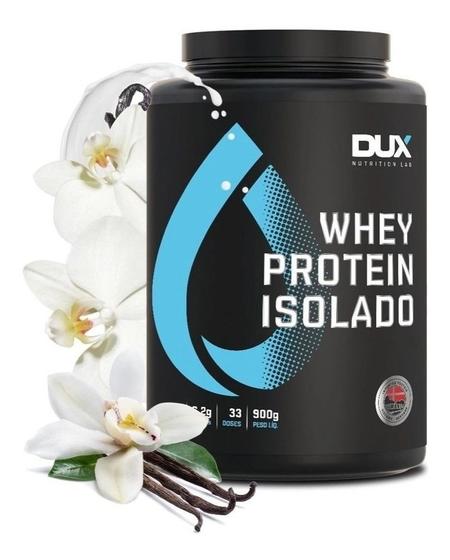 Whey Protein Isolado Sabor Baunilha Em Pote De 900g Dux Nutrition - Academia - Whey Protein ...