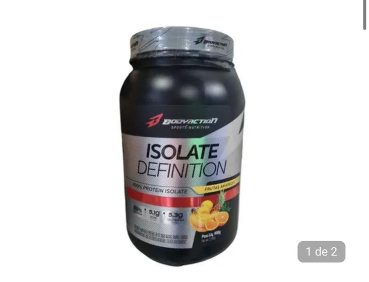 Whey Protein Isolate Definition 900g - Body Action - Whey Protein ...