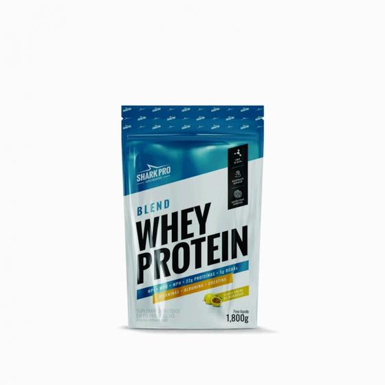Whey Protein Shark Pro - Mousse de Maracujá 1,8kg - Massa Muscular ...