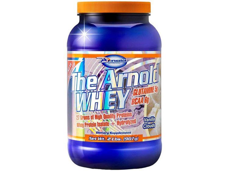 Whey Protein The Arnold Whey 908g Morango - Arnold Nutrition - Massa ...