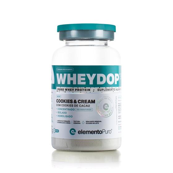 Whey Protein - WHEYDOP 3W - Elemento Puro - dose única - Whey Blend ...