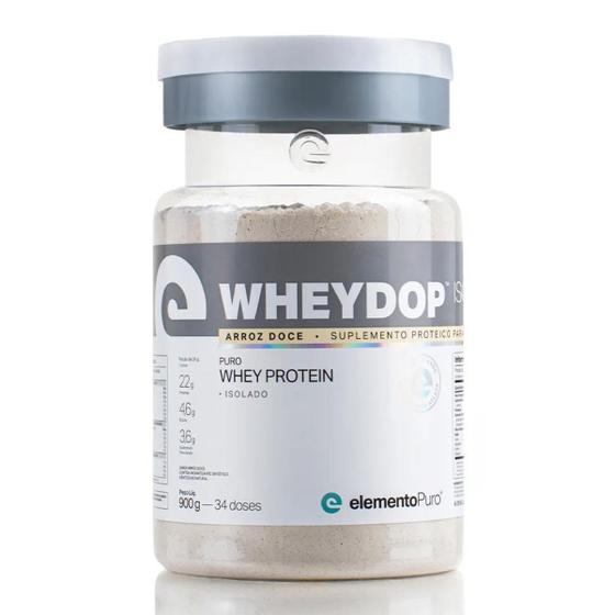 Wheydop Iso Elemento Puro Whey Protein 100% Isolado 900g - ElementoPuro ...