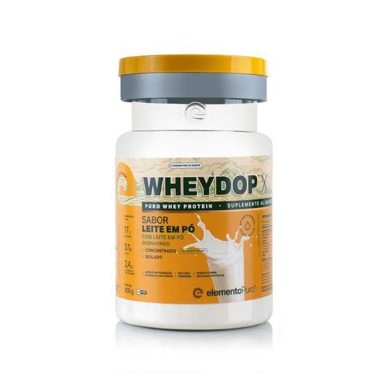 WheyDop-X (900g) - Sabor Leite em Pó - Elemento Puro - Whey Protein - Magazine Luiza