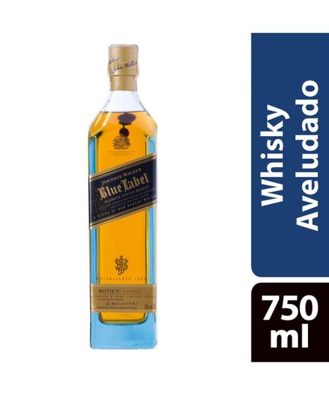 Whisky Escocês Blended Johnnie Walker Blue Label Garrafa 750ml - Whisky ...