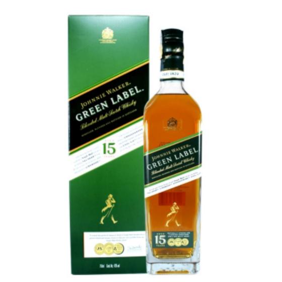 Whisky Johnnie Walker Green Label 15 anos 750 ml - Whisky - Magazine Luiza